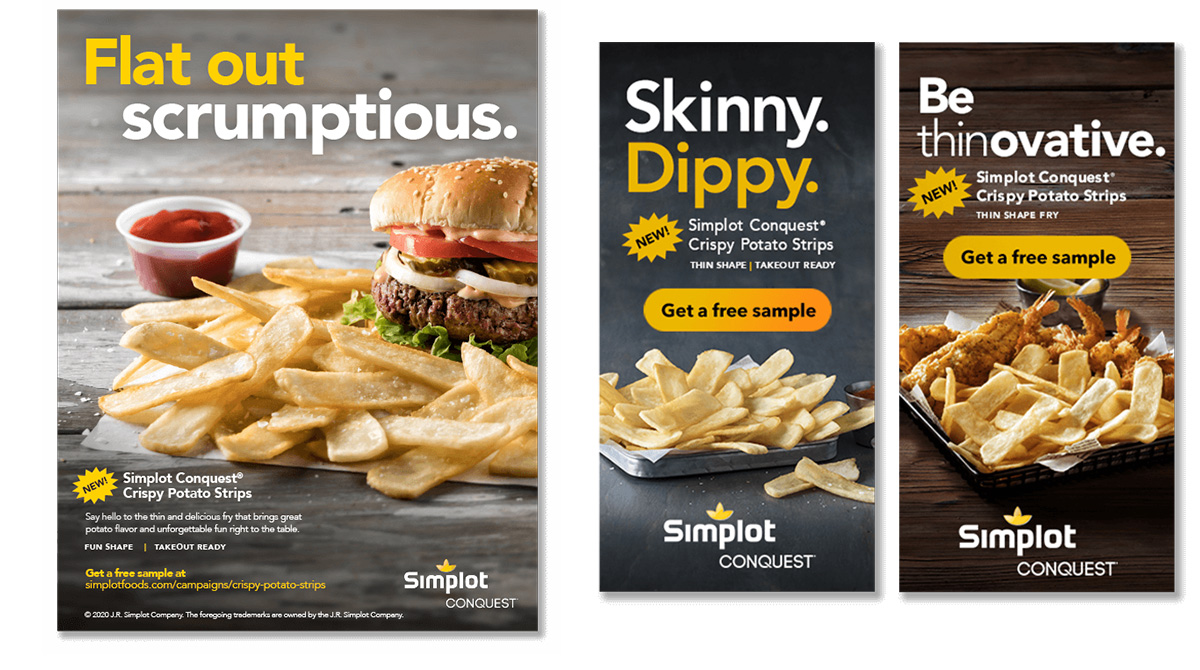 Integrated Advertising for Simplot Foods